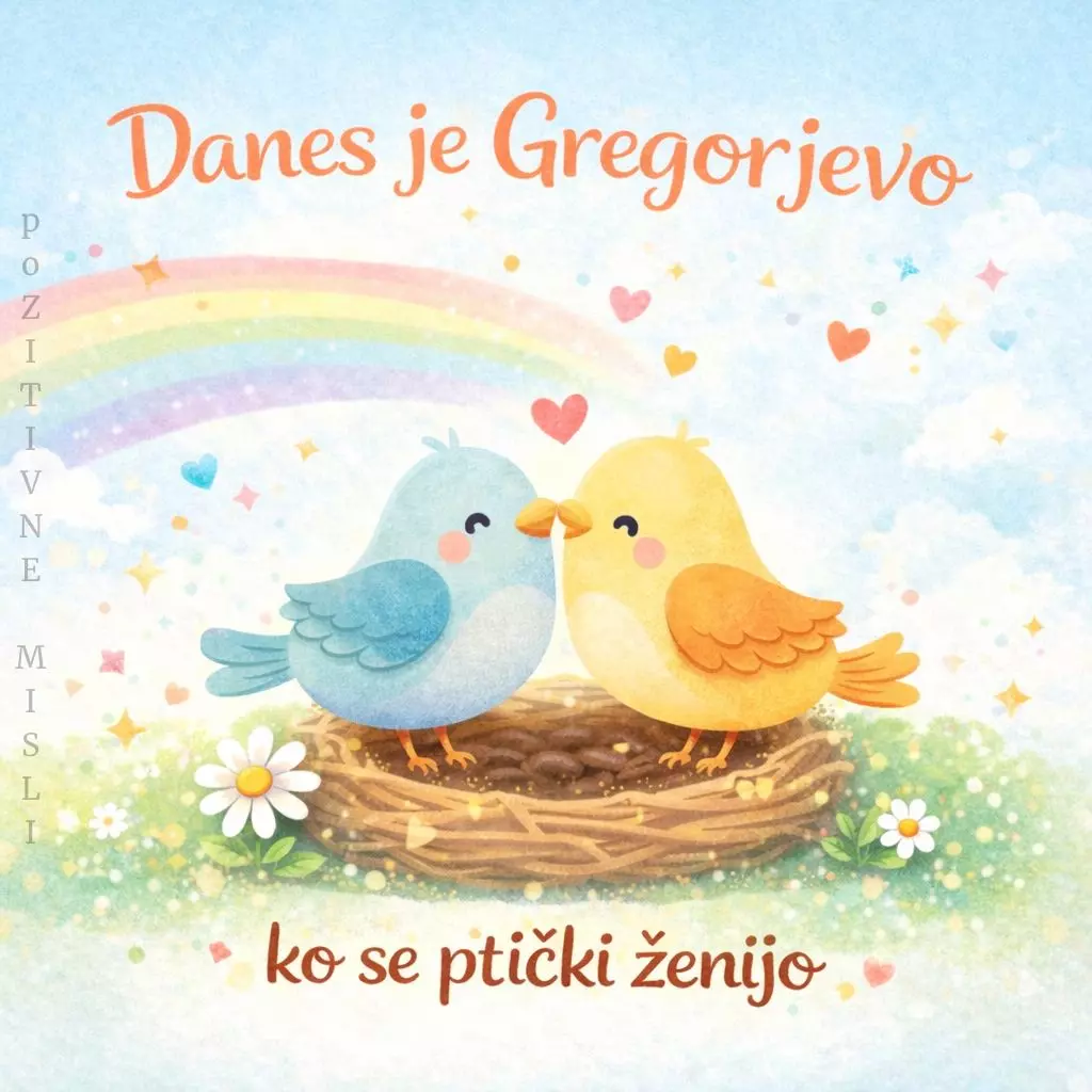 Gregorjevo – verzi, misli in voščila za 12. marec